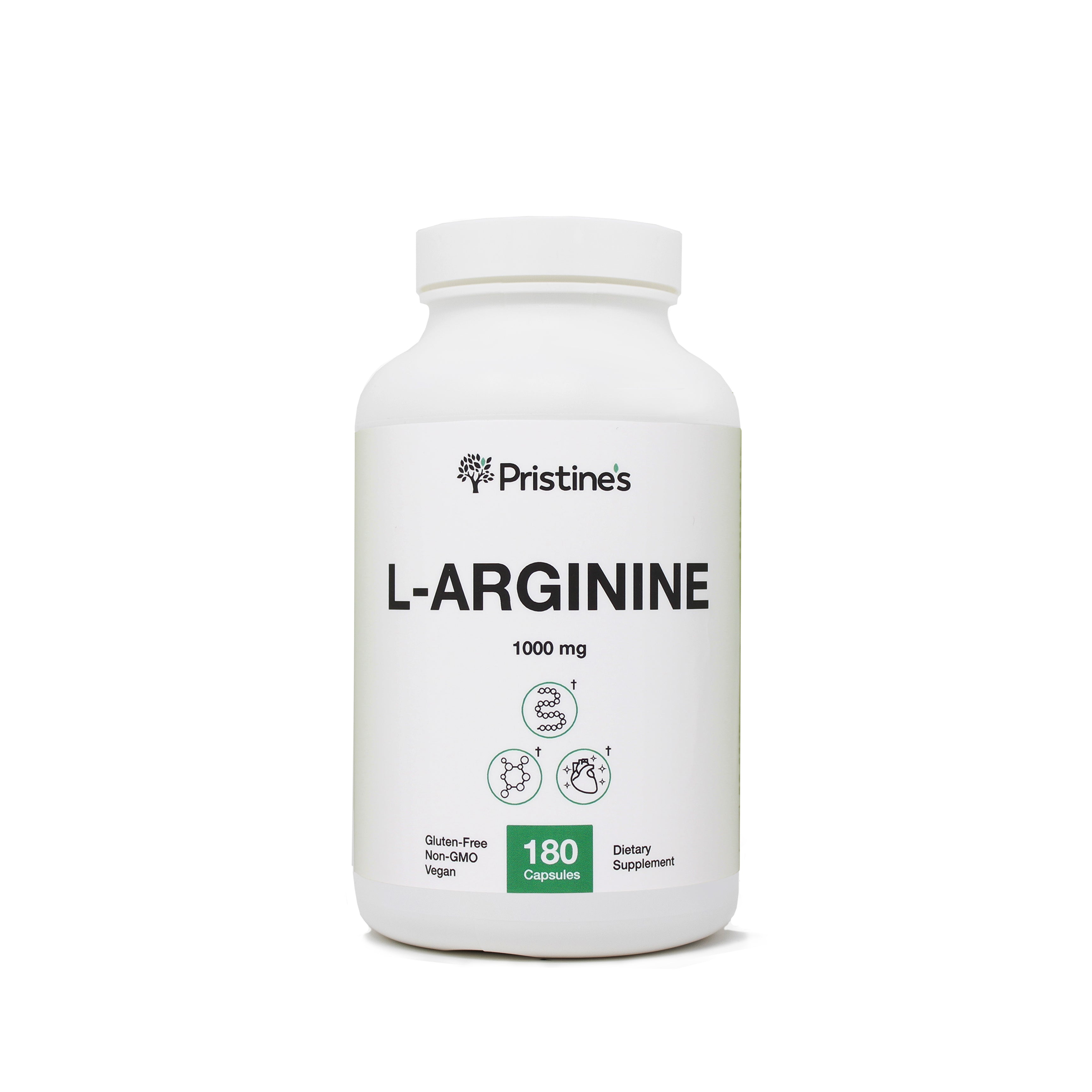 L-Arginine 1000 MG - 3 Month Supply – pristines.com