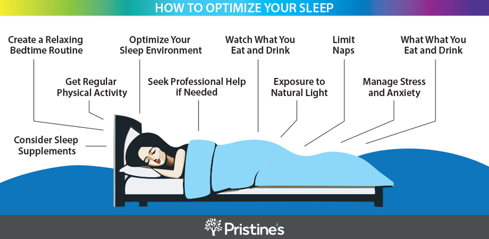Tips for Improving and Optimizing Sleep – pristines.com