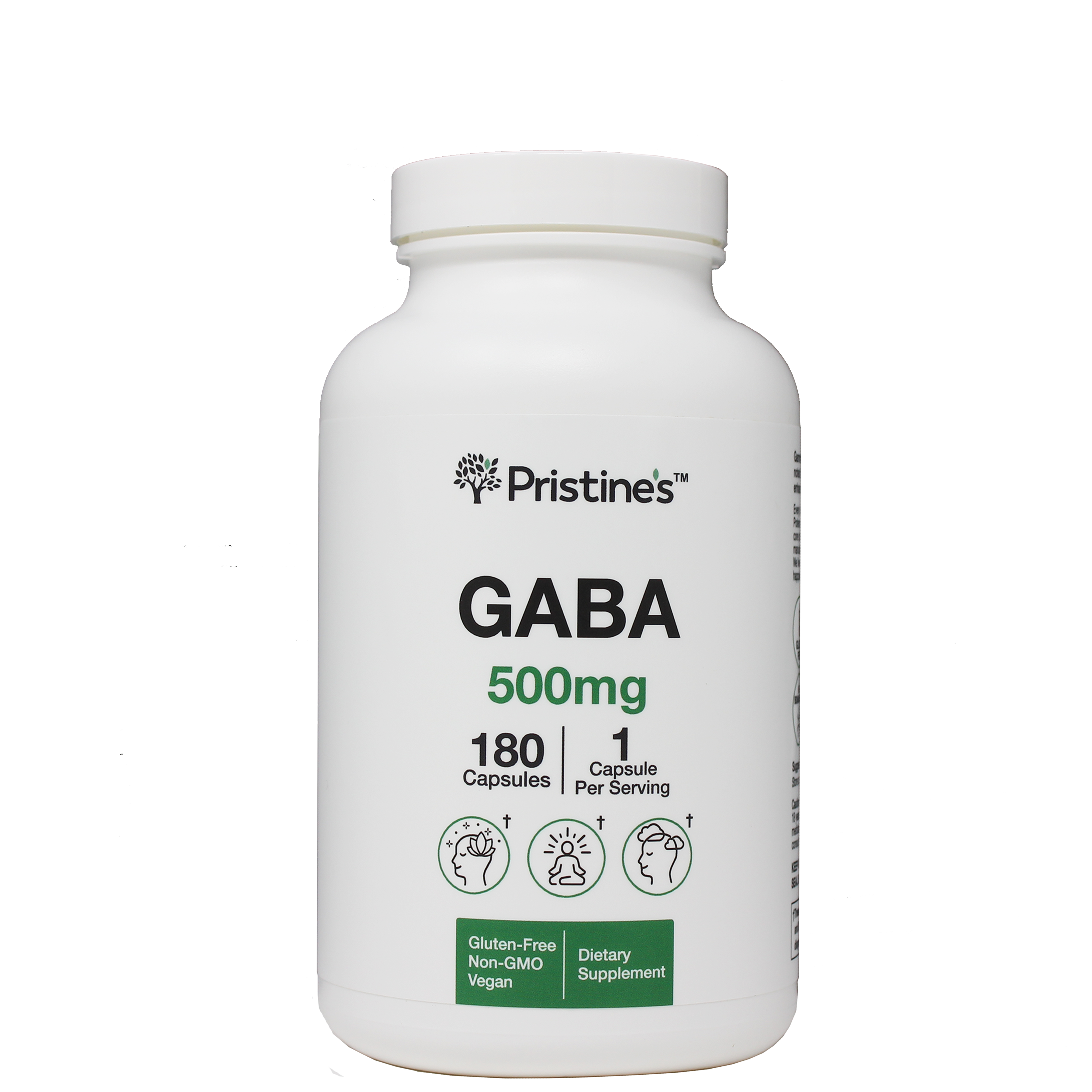GABA 500 MG - 180 Day Supply – pristines.com